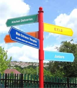 Fingerpost Directional Signs - Signs 4 Schools